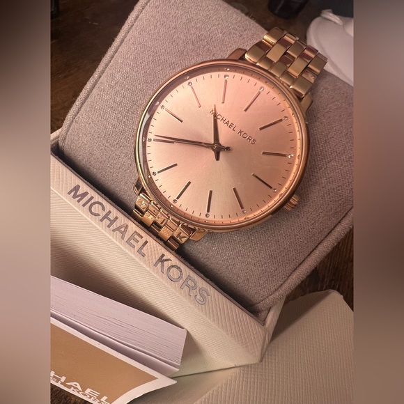 Michael Kors Collection | Jewelry | Michael Kors Pyper Threehand ...